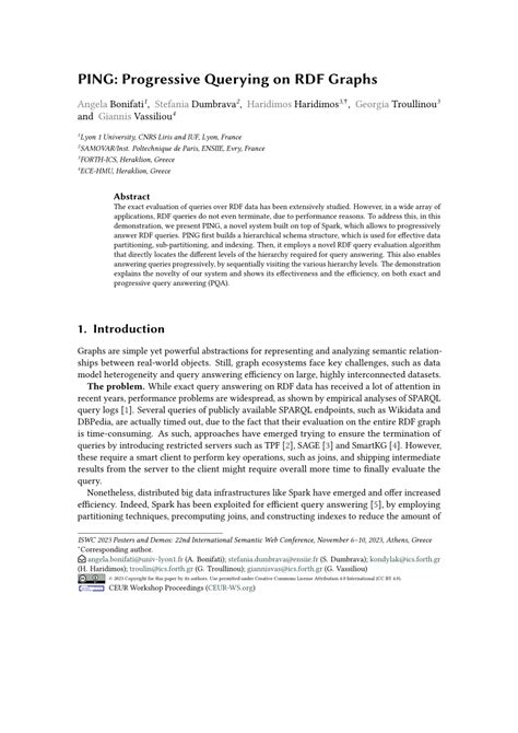Pdf Ping Progressive Querying On Rdf Graphs