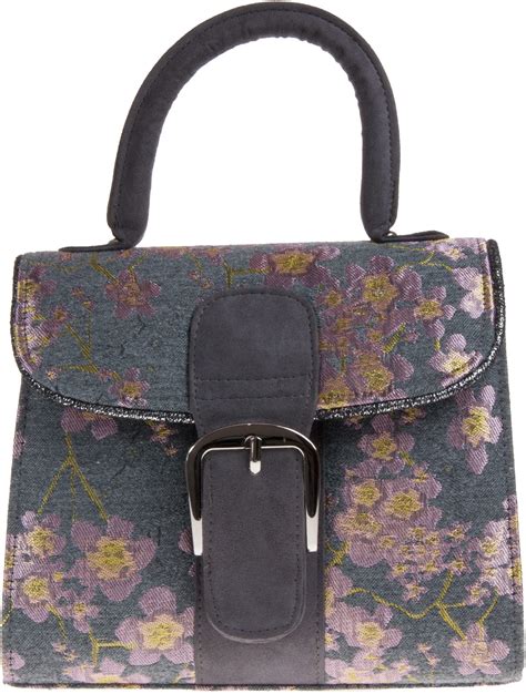 Ruby Shoo Riva Grey Floral 50152 Womens Accessories Humphries Shoes