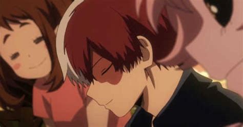 Todoroki Smiling