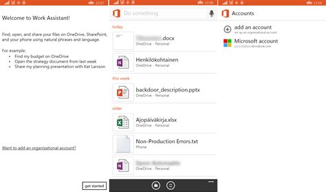 Office Work Assistant With Cortana Integration Revealed In Newer Batch Of Images Windows Central