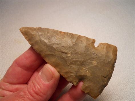 Arrowhead Collection 6 Large Points Dovetail Arrowhead Side Notch