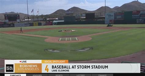 Socal Spotlight Baseball At Storm Stadium In Lake Elsinore Cbs Los