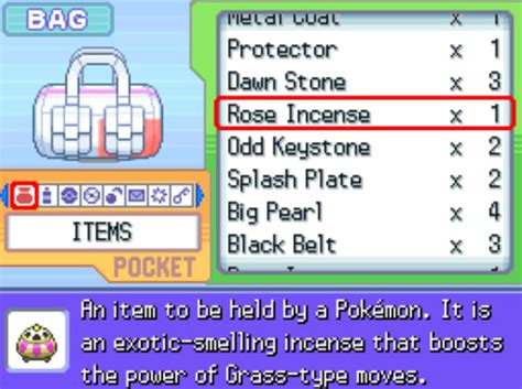How To Get The Rose Incense In Pokémon Platinum Guide Strats