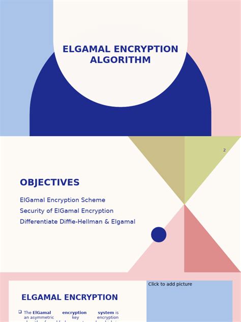 Lecture 8 Elgamal Encryption Algorithm Pdf Public Key Cryptography Key Cryptography