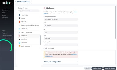 Adding Sql Server Connection