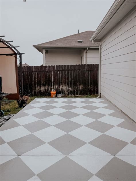 How To Paint A Concrete Patio Love And Renovations