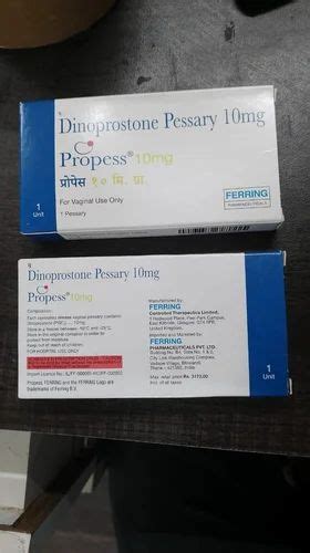 Dinoprostone Pessary 10 Mg At Best Price In Nagpur By Unisoul