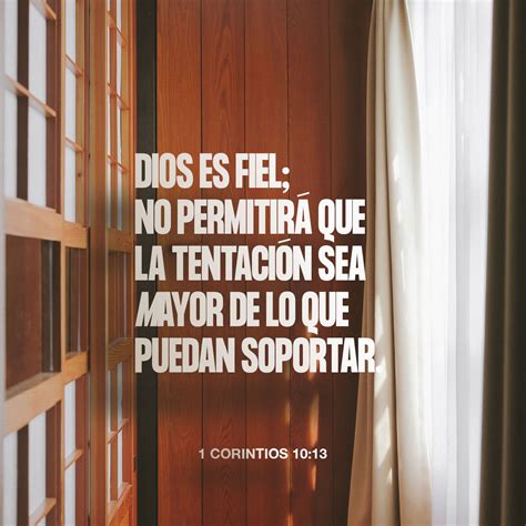 1 Corintios 10 13 Las Tentaciones Que Enfrentan En Su Vida No Son