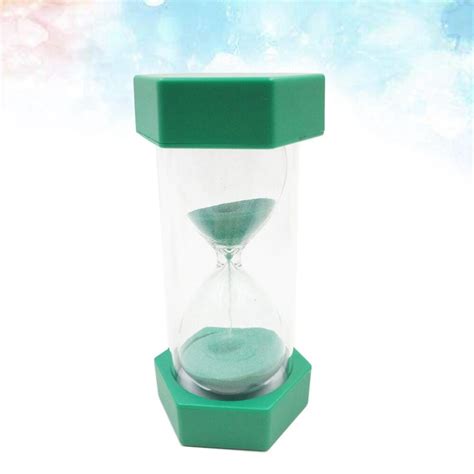 10 Minutes Hourglass Timer Decoration Small Hexago Vicedeal
