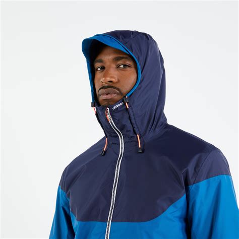 Mens Waterproof And Windproof Sailing Jacket 100 Blue Asphalt