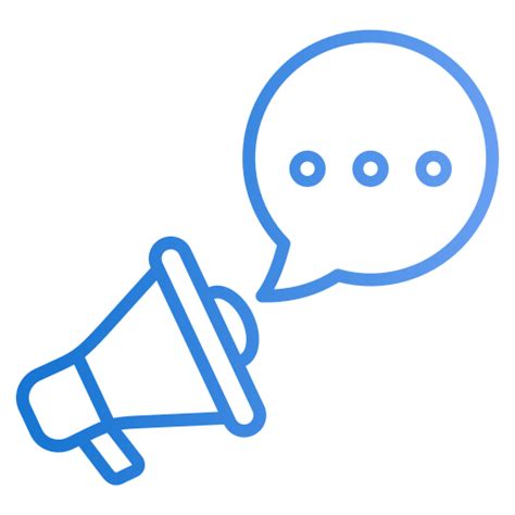 Marketing Buzz Generic Gradient Outline Icon