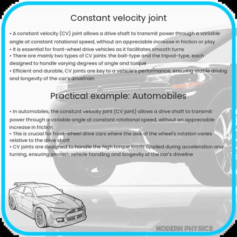 Constant Velocity Joint Efficiency Durability And Dynamics