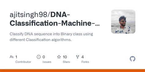 Dna Classification Machine Learning Projectreadmemd At Master · Ajitsingh98dna Classification