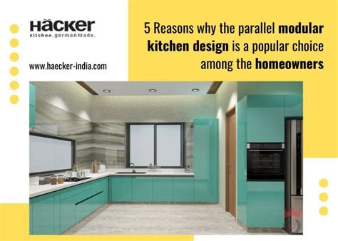 5 Reasons To Choose A Parallel Modular Kitchen Design