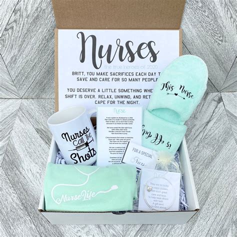 Nurse T Nurse T Set T Box For Nurses With Shirt Bracelet Mug