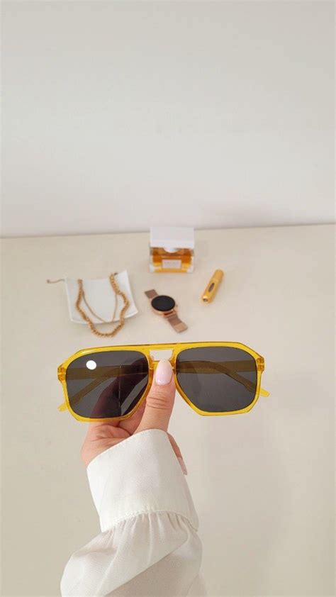 Lentes Alison Yellow Dark Mgmoda