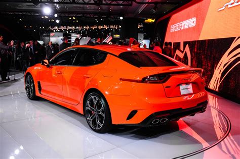 Orange You Glad Kias New Stinger Gts Has A Drift Mode Cnet