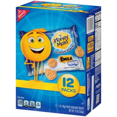 Honey Maid The Emoji Movie Graham Snacks 12 Ct 1 Oz Kroger
