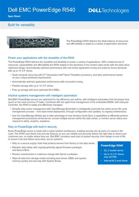 Dell Poweredge R540 Rack Server At ₹ 30000 Dell Server In Gurugram