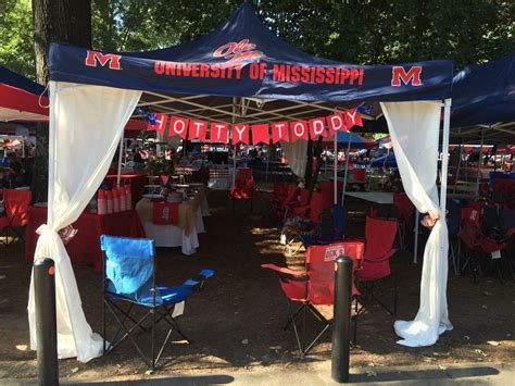 Ole Miss Tailgating 101 The Tent Artofit