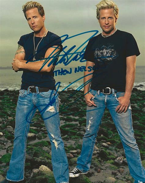 Matthew Gunnar Nelson Autographed Signed Nelson Band 8x10 Photo Elit Elite Promotions