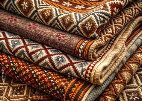 Authentic Viking Era Inspired Textiles Featuring Intricate Nordic