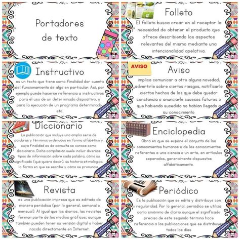 Fichas De Trabajo En 2025 Portadores De Texto Textos Etiquetas