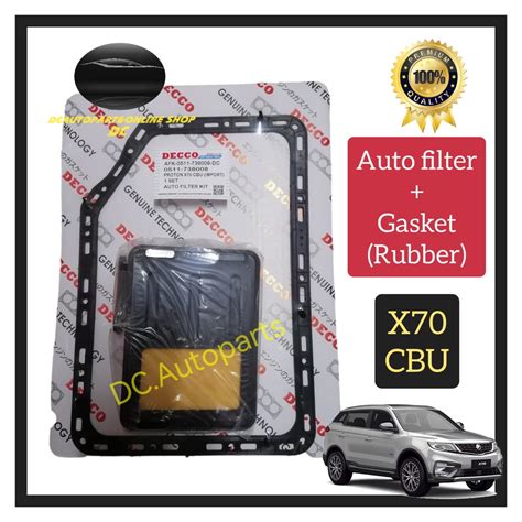 Auto Filter Geely Proton X70 Cbu Gear Box Filter Gasket Rubber