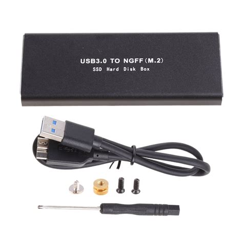 M 2 Sata Ssd To Usb 3 0 External Ssd Reader Converter Adapter Enclosure