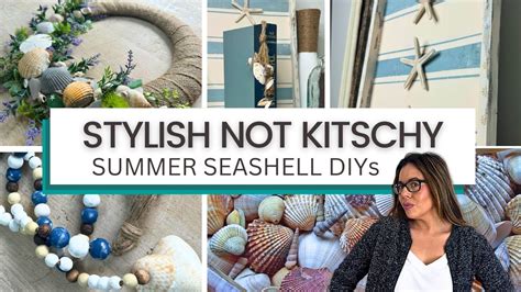 Sea Shell Crafts Stunning Easy Diy Ideas Youtube