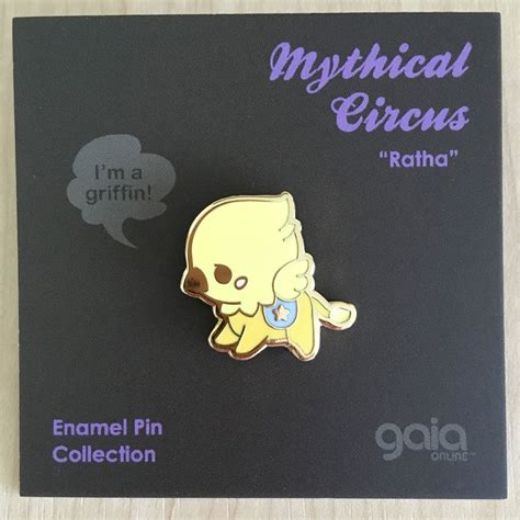 Mythical Circus Griffin Pin Genkimix Genkimix