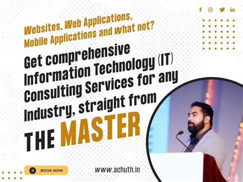 Book A Development And It Consultation With Achuth B Upwork