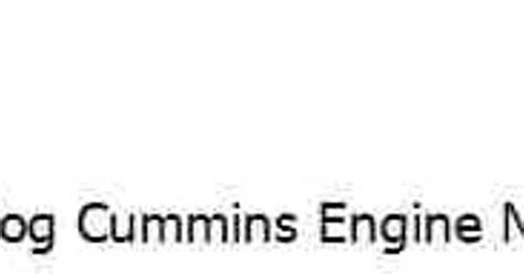 1987 Kawasaki Parts Catalog Cummins Engine Nto 6 C For Model 80t 85zii