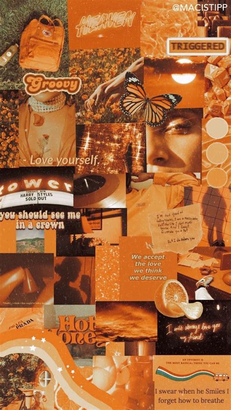 Pastel Orange Aesthetic Wallpapers · 160 Images 🍊🌞🧡