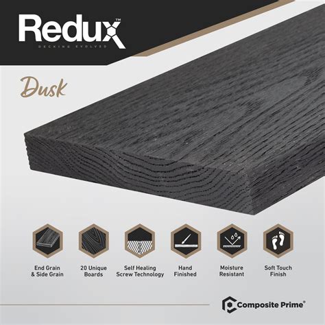 Redux Deck Board 22 X 176 X 3600mm Composite Prime Deck Supermarket