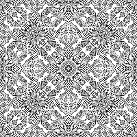 Premium Vector Decorative Geometric Tile Seamless Pattern