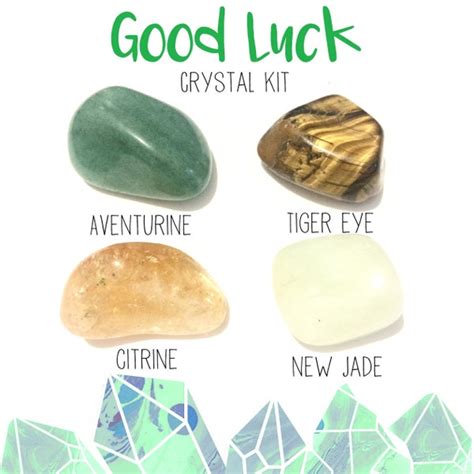 Crystals For Luck Etsy