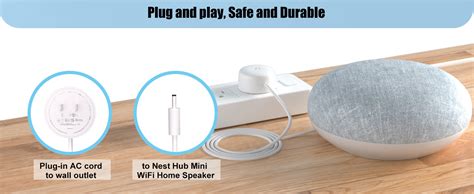 15w Ac Adapter Compatible For Nest Hub Mini Wifi Home