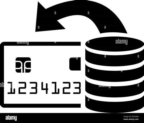 Replenishment Of Bank Credit Card Flat Vector Icon Illustration