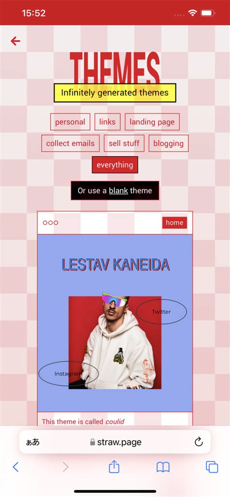 I Tried Using Straw Page Which Allows You To Easily Build A Simple