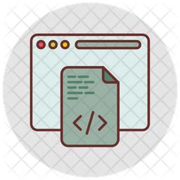 Html Icon Download In Rounded Style