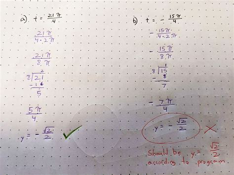[pre Calculus Trigonometry And Unit Circle] How Do I Deal With The