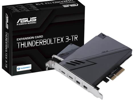 Asus、thunderbolt 3を増設する拡張カード「thunderboltex 3 Tr」発売 Ark Tech And