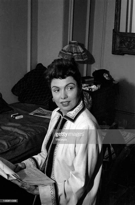 American Actress Yolande Donlan Who Has Been Banned By Equity And News Photo Getty Images