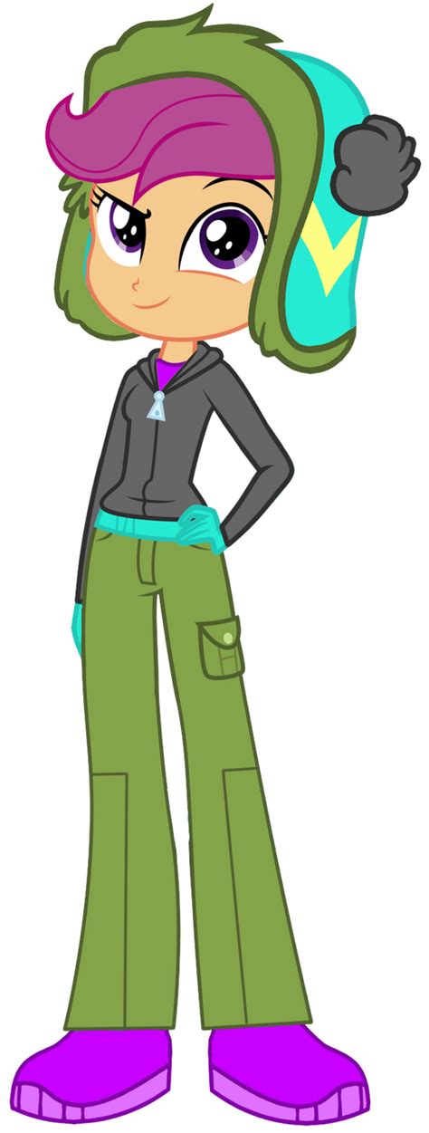 Winter Scootaloo By Ajosterio On Deviantart