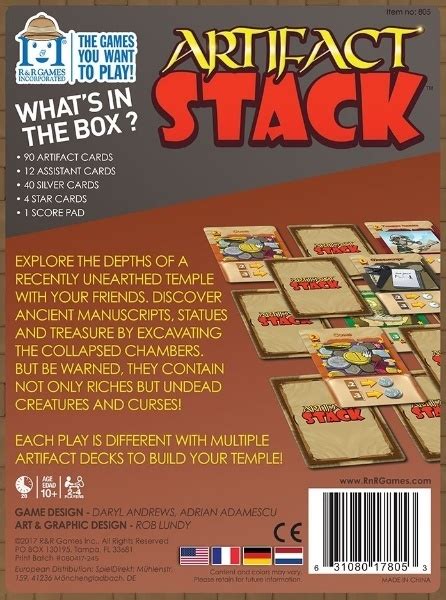 Artifact Stack™ Card Games Randr Games Randr Games