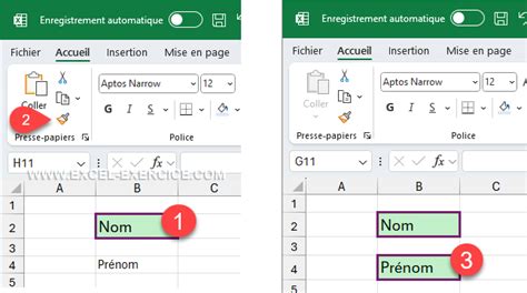 Astuces Pour Recopier Le Format Dune Cellule