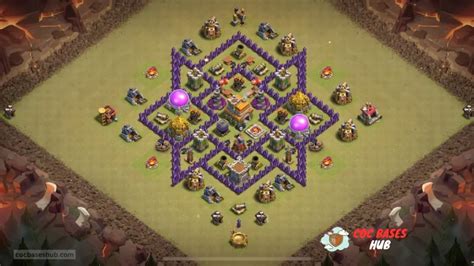 Coc Th 7 Base Clash Of Clans Town Hall Level 7 Layouts