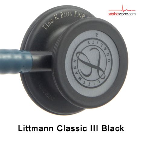 Littmann Classic Iii Stethoscope Black Burgundy 5868