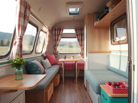 Inside A Caravan